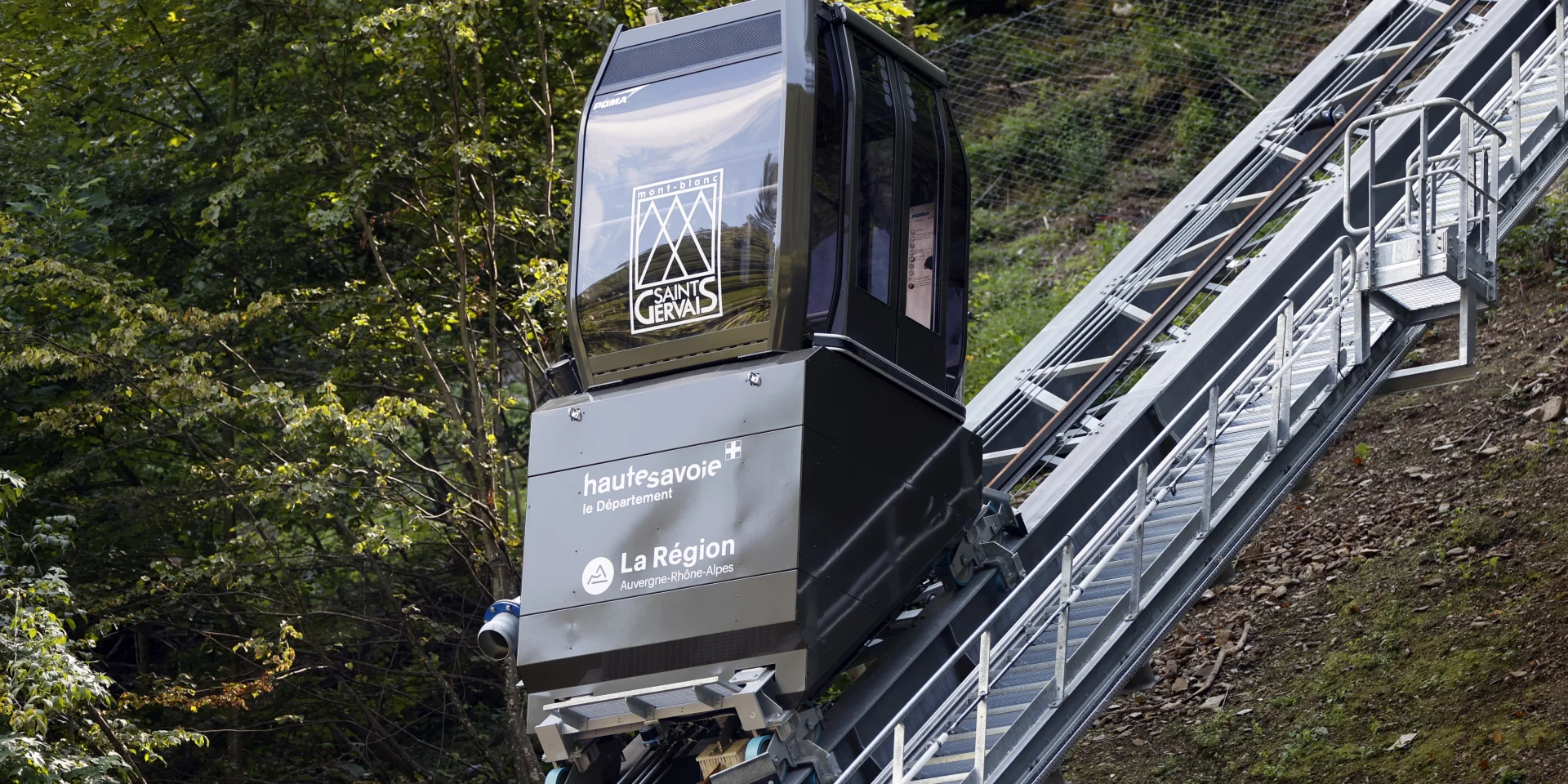 L’ascenseur des thermes | Saint-Gervais Mont-Blanc